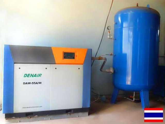 "Trans Outload Logistics" LLC - DENAIR Oil Free Air Compressor Running ...